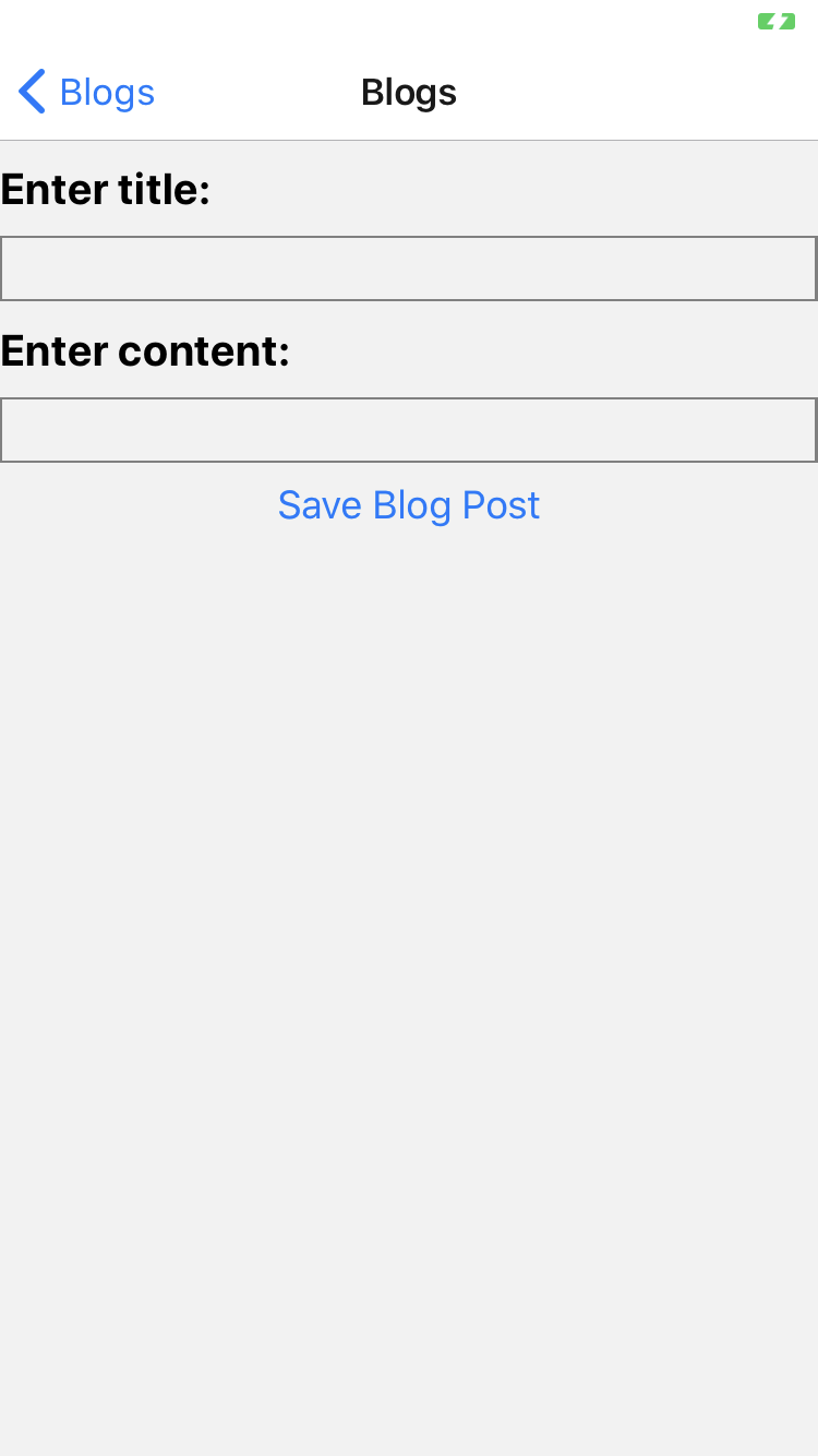 GitHub - zdenekpasek/Blog-posts-app: React Native Simple App for ...