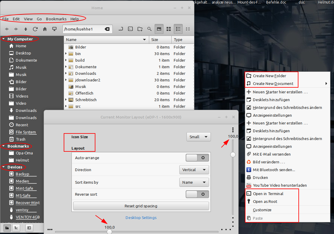 The icon spacing on the desktop is not reproducible in LM21.1Cinnamon · Issue #3167 · linuxmint ...