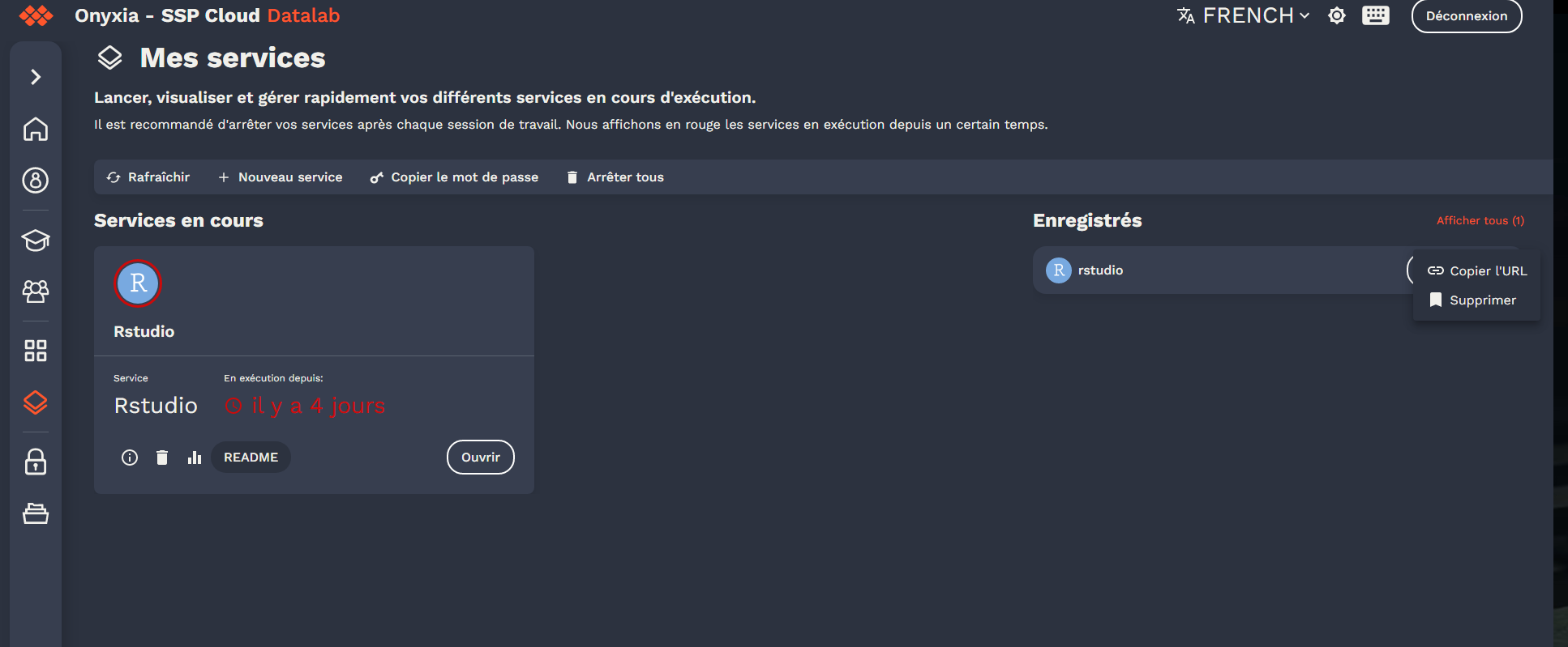 problème connexion à Rstudio via Onyxia · Issue #1 · InseeFrLab/sspcloud · GitHub