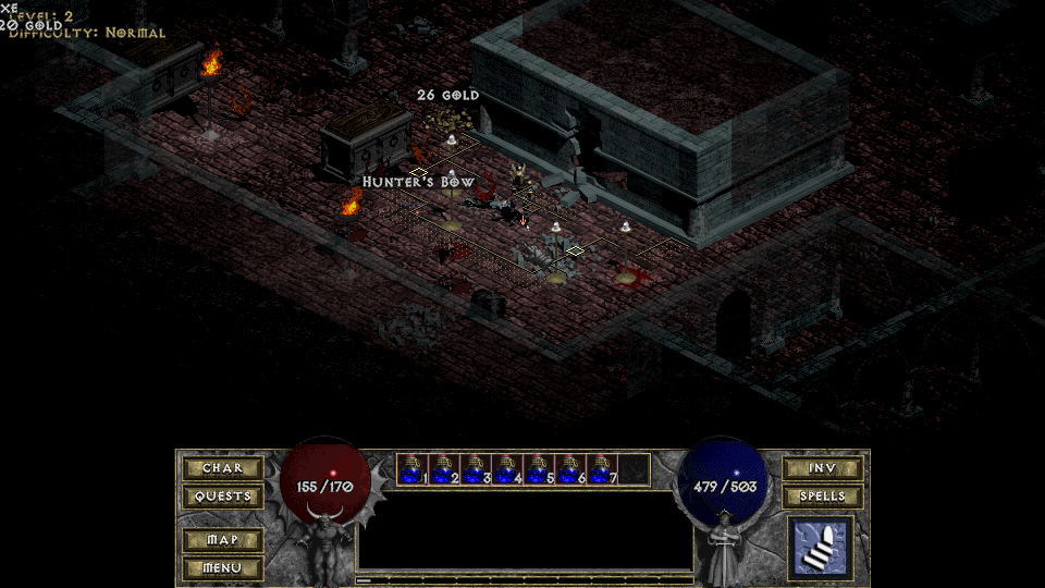 Poisoned water hero position · Issue #5370 · diasurgical/devilutionX ...