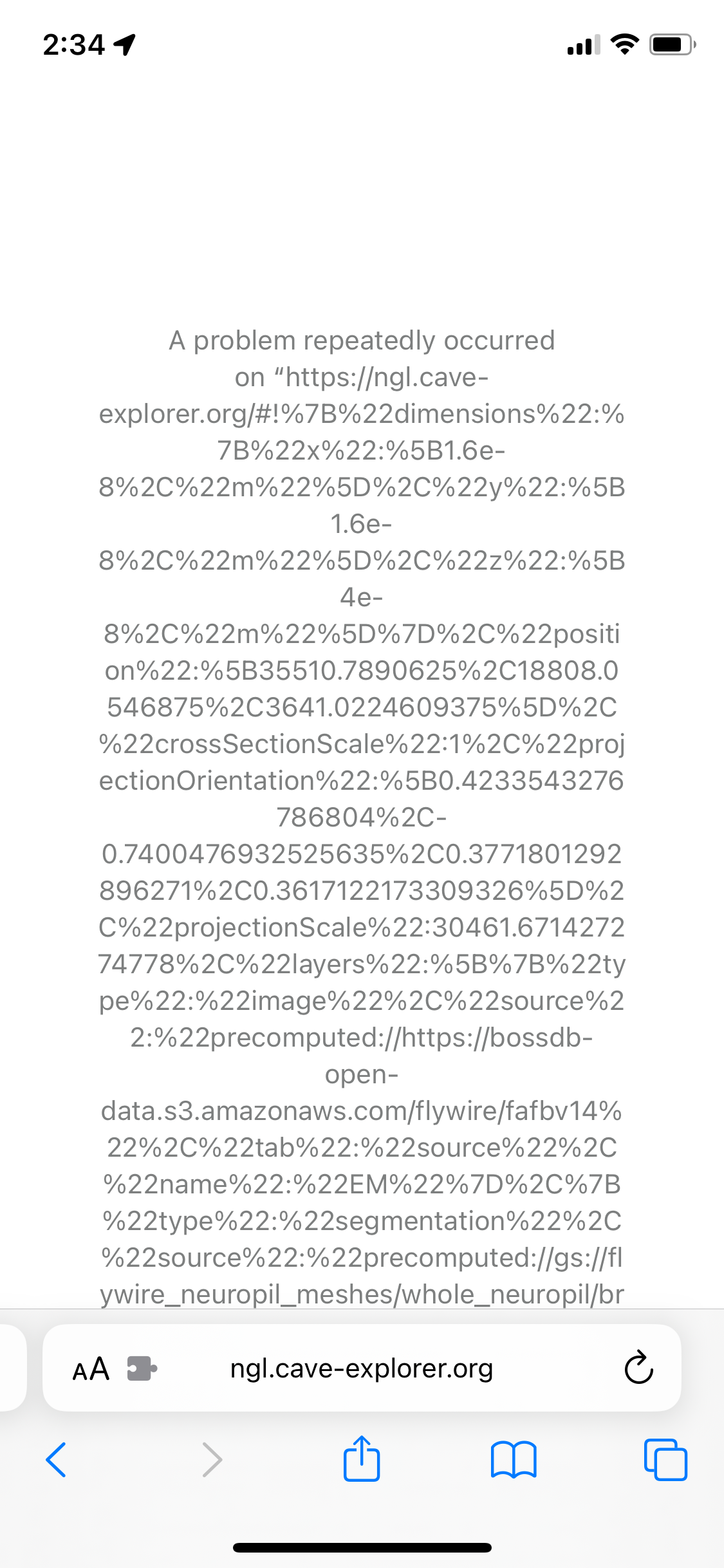 Rendering issue on iOS devices · Issue #471 · google/neuroglancer · GitHub