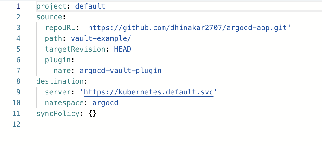 Issue with setting up argo-vault-plugin with helm charts · Issue #464 · argoproj-labs/argocd ...