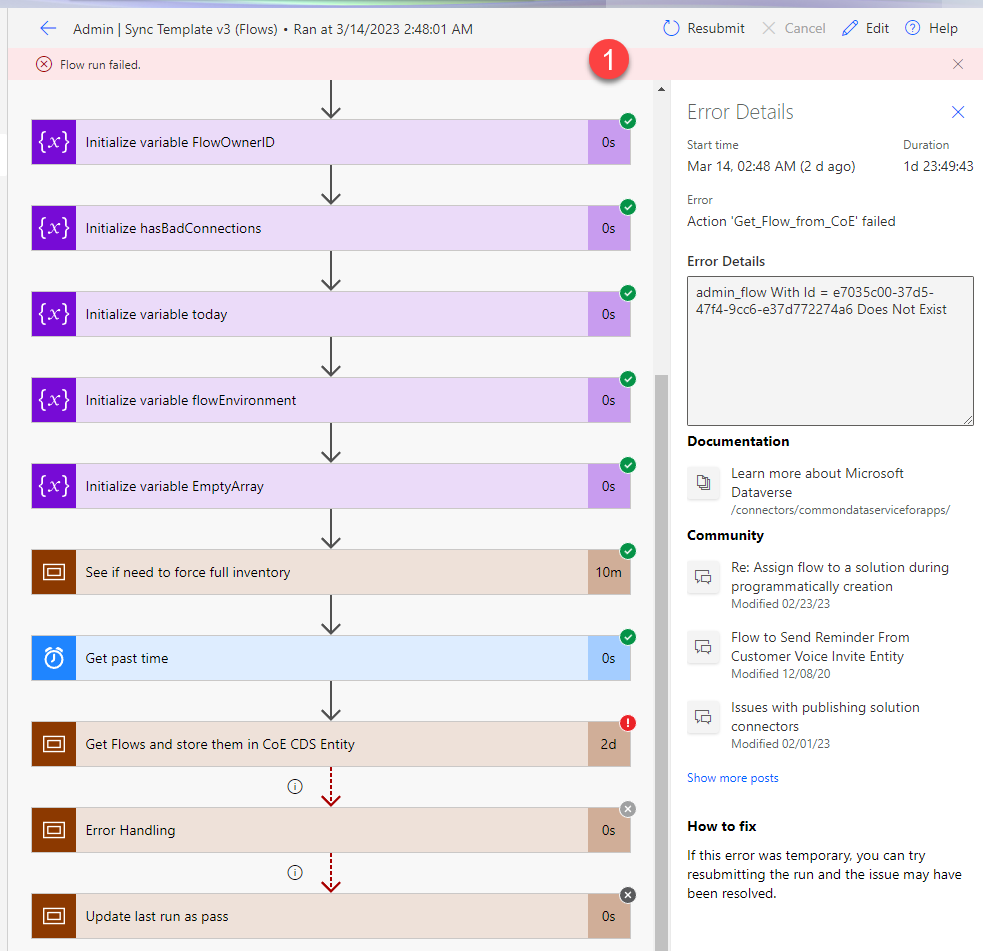 Coe Starter Kit Question Error Loading The Power Bi Dashboard Template Production