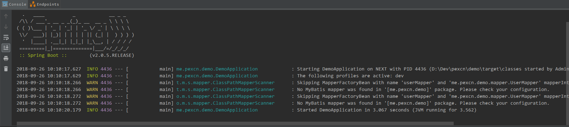 如何去除集成 Spring Boot 之后所带来的警告？ · Issue #421 · abel533/Mapper · GitHub