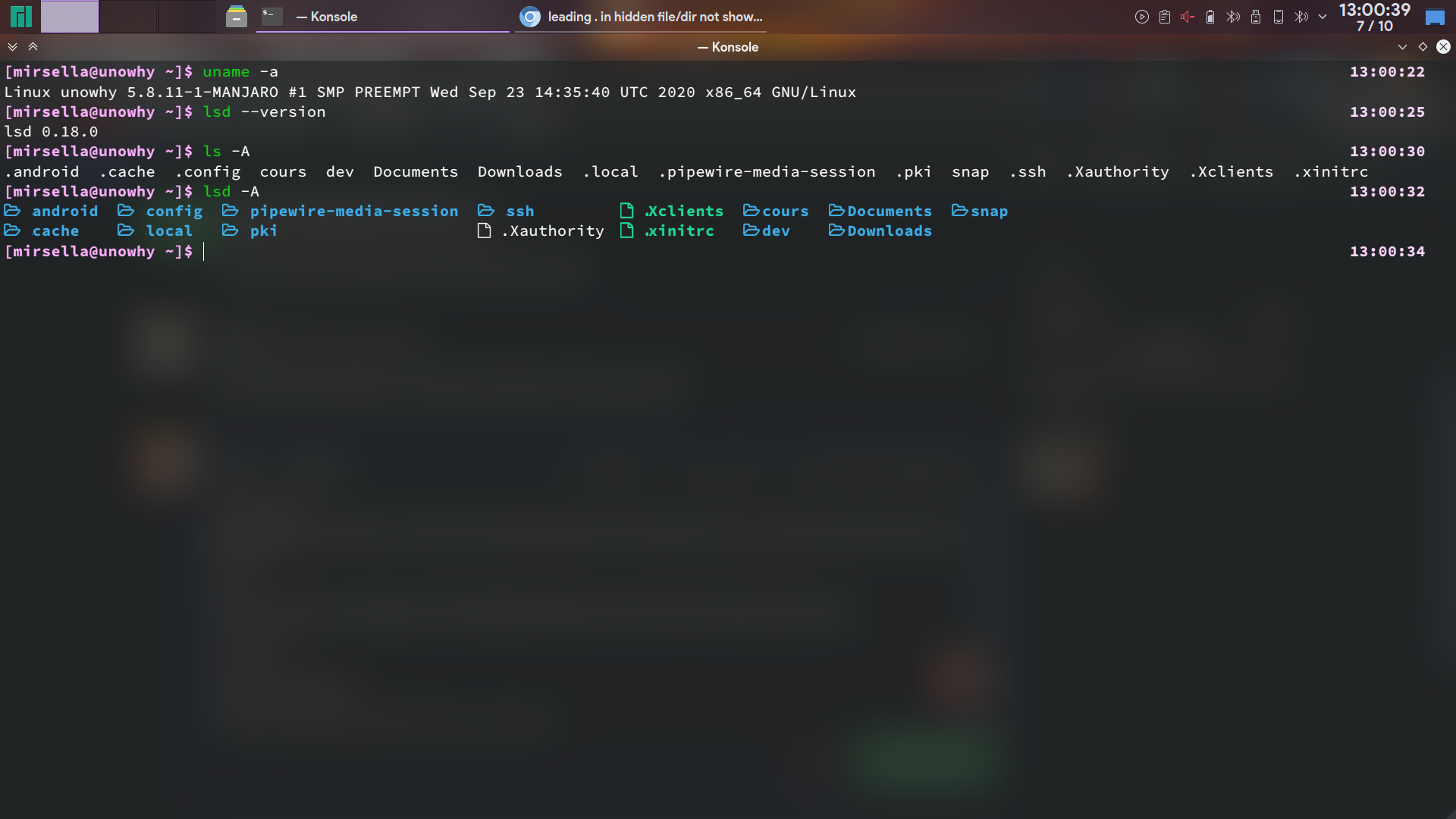leading . in hidden file/dir not showed · Issue #429 · lsd-rs/lsd · GitHub