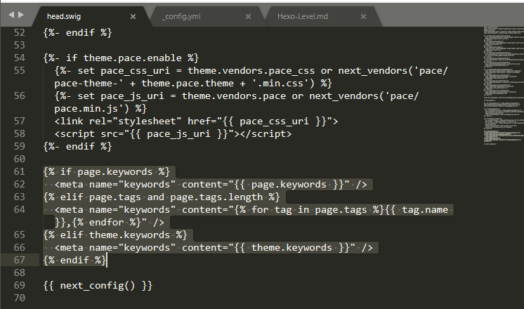 文章单独设置keywords · Issue #1477 · theme-next/hexo-theme-next · GitHub