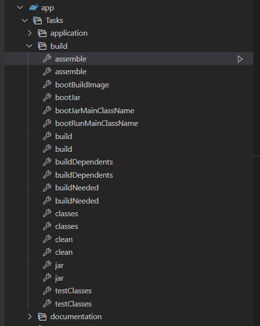 duplicated Gradle tasks · Issue #1262 · microsoft/vscode-gradle · GitHub