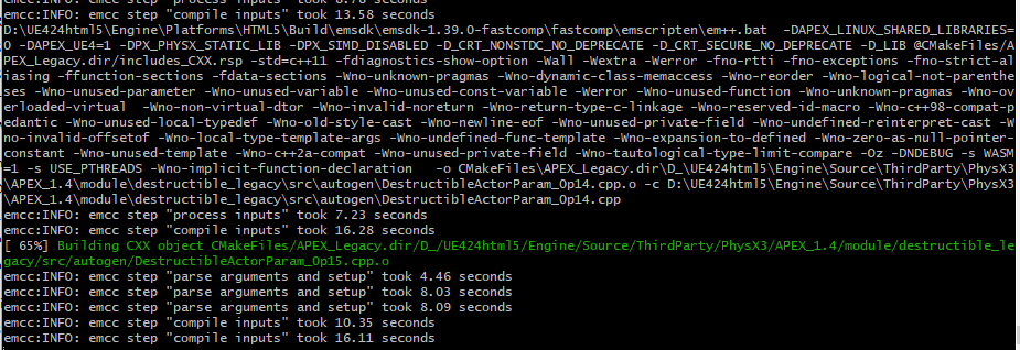 Stuck on "Looking for sys/types.h" when running HTML5Setup.sh · Issue #91 · UnrealEngineHTML5 ...