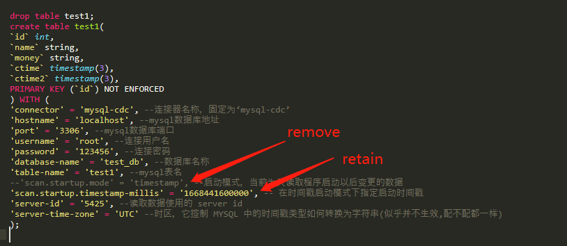 FlinkCDC_2.3.0 TableAPI didn't check "scan.startup.mode" when the mode is "timestamp" · Issue ...