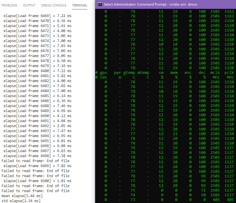 Inconsistent video frames decoding speed · Issue #165 · NVIDIA/VideoProcessingFramework · GitHub