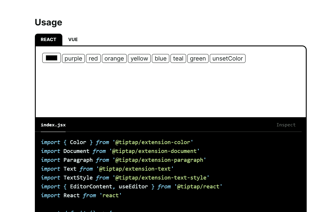 Cursor color not updating with change in color before typing · Issue #3873 · ueberdosis/tiptap ...