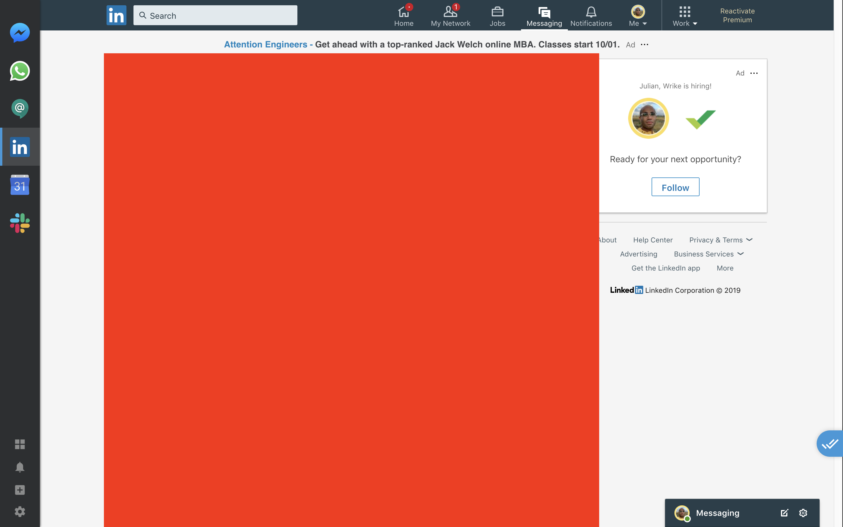 Service Request: Add LinkedIn Darkmode · Issue #6 · ducfilan/Dark-mode-Franz-Ferdi · GitHub