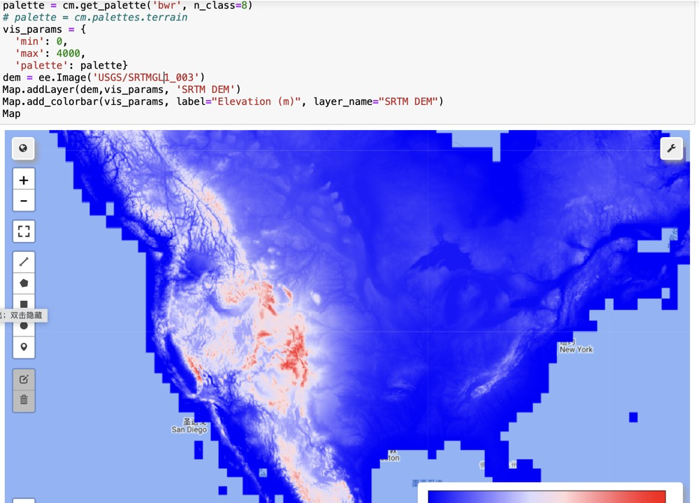 load local raster and show colorbar · gee-community geemap · Discussion #433 · GitHub