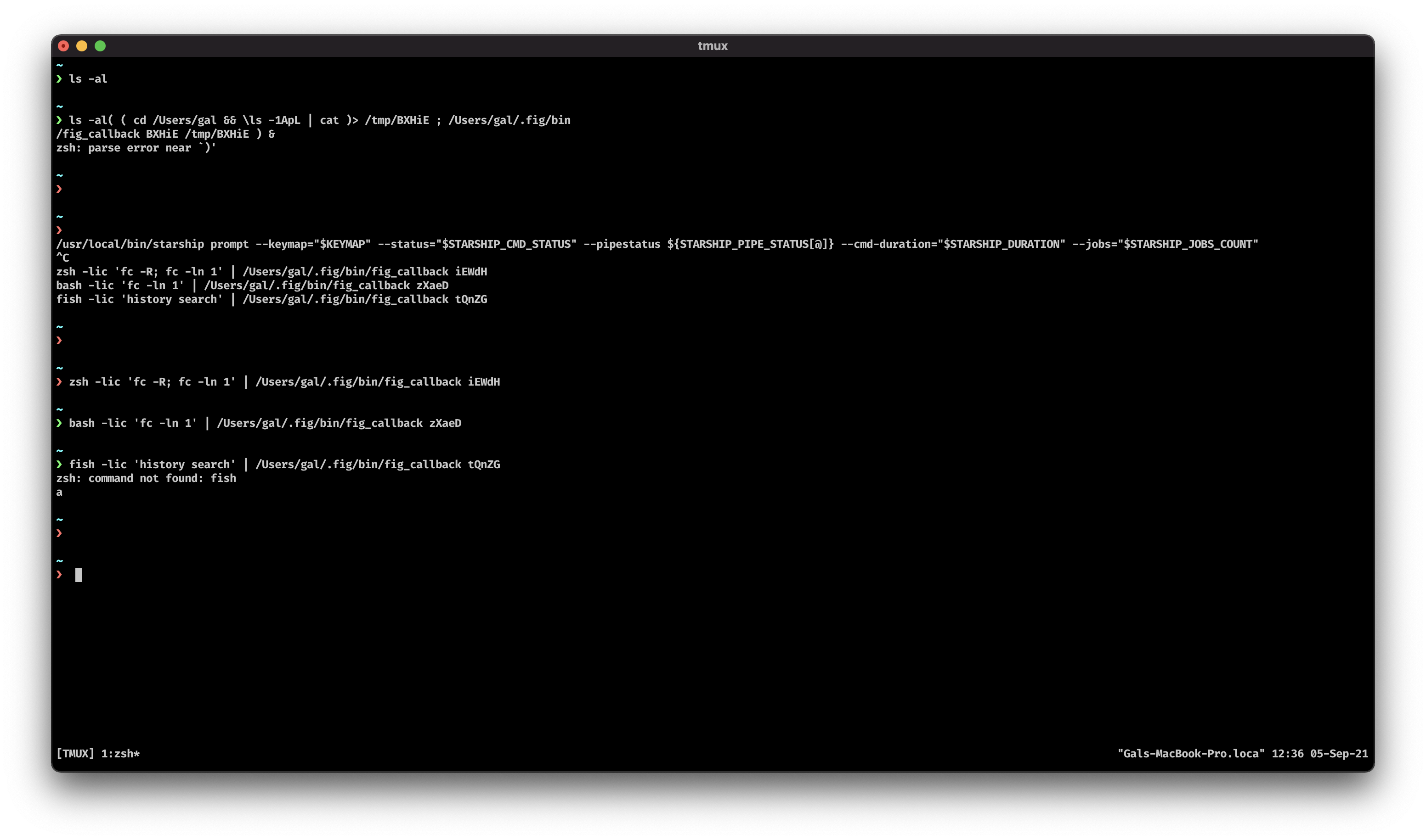 Fig pasting invalid input into tmux pane · Issue #433 · withfig/fig · GitHub