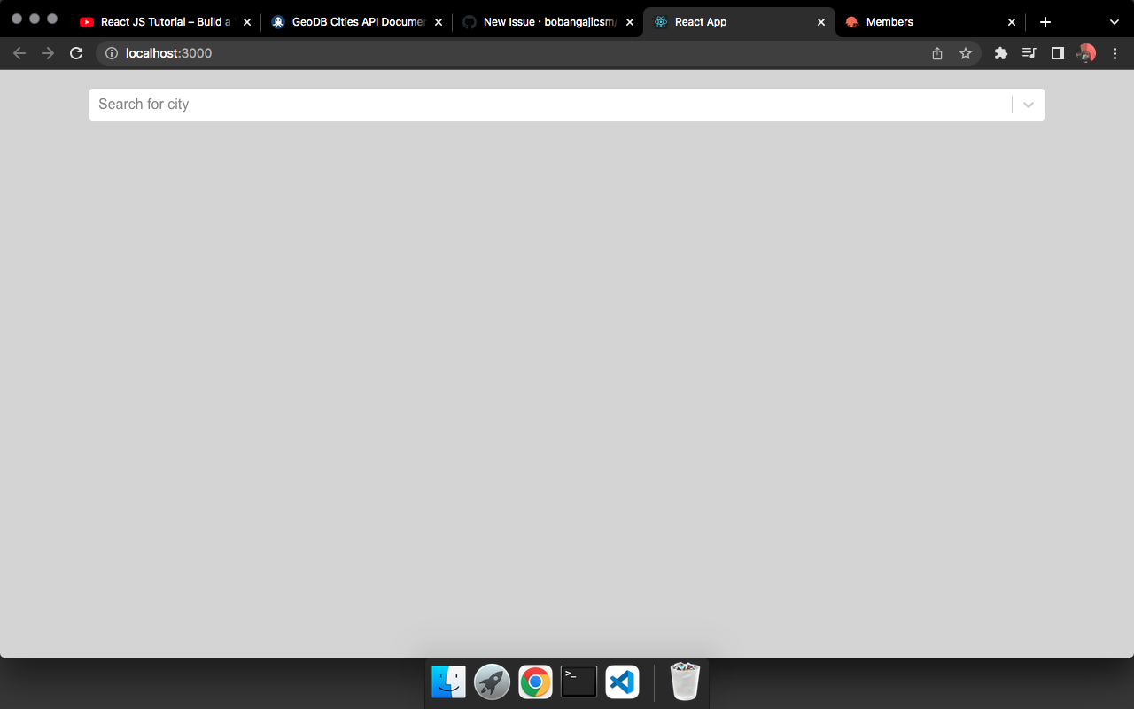 current weather component · Issue #1 · bobangajicsm/react-weather-app · GitHub