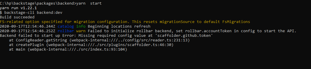 Documentation Not loading · Issue #2448 · backstage/backstage · GitHub