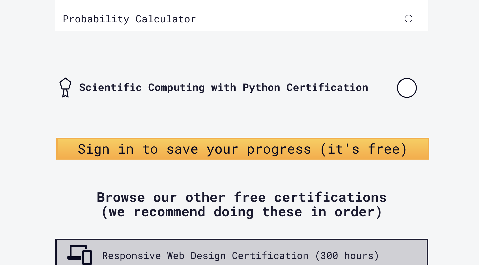 Claiming certification after certificate completion · Issue #38569 ...