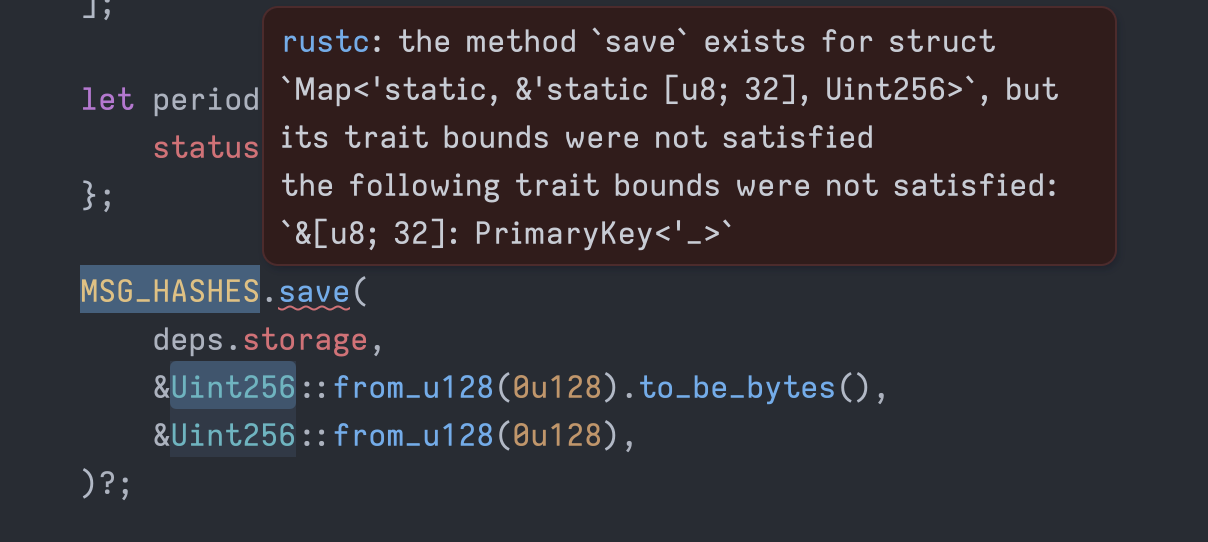 About The Requirement Of Using `uint256` As `key` In `map` · Issue 40 · Cosmwasm Cw Storage