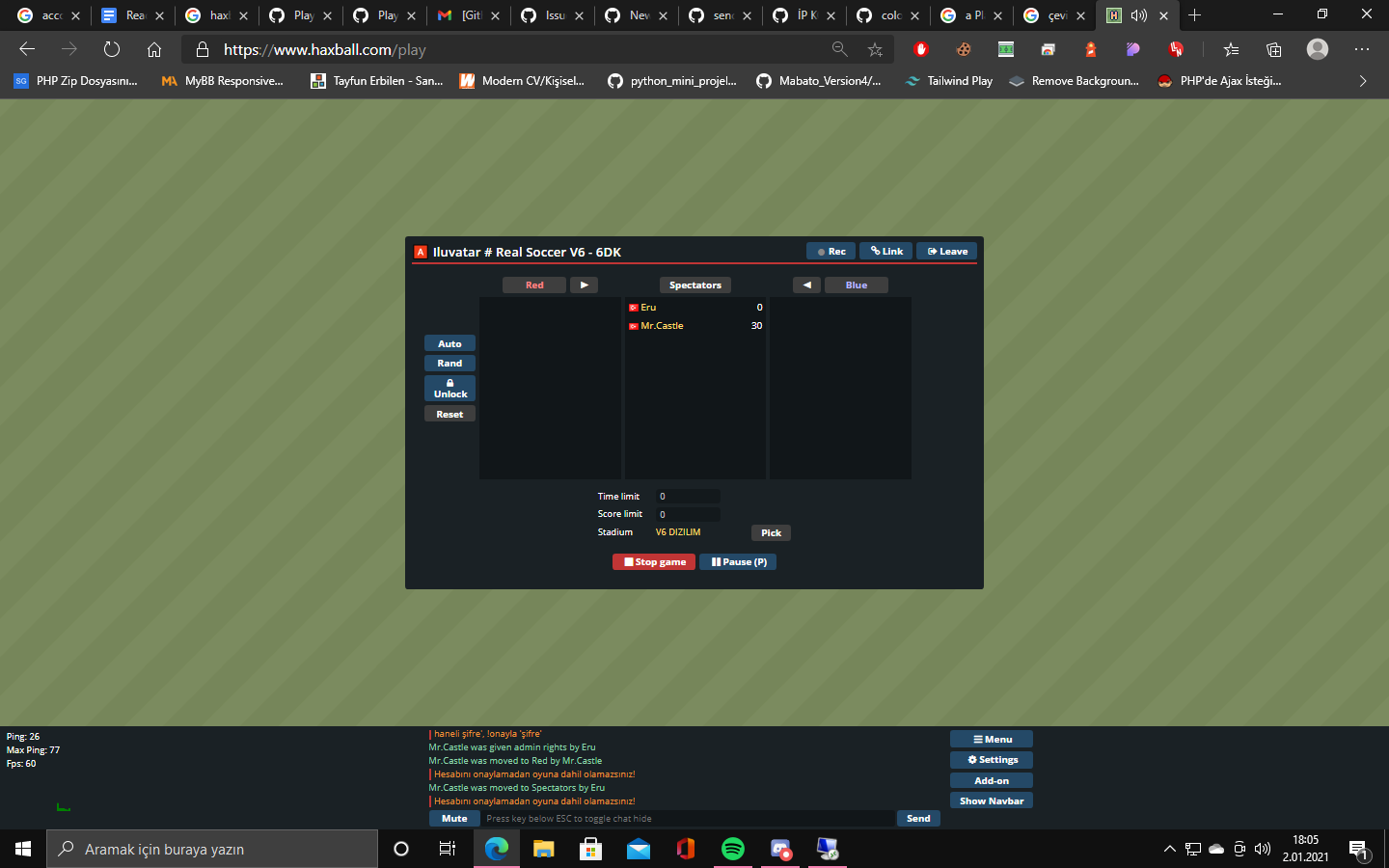 onPlayerTeamChange · Issue #1213 · haxball/haxball-issues · GitHub