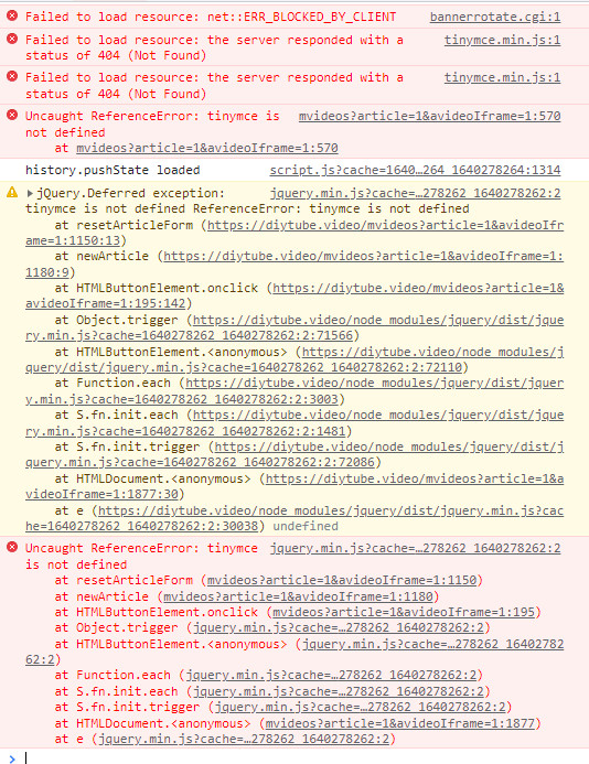 Cannot Write Articles Since Last Update · Issue #6187 · WWBN/AVideo ...