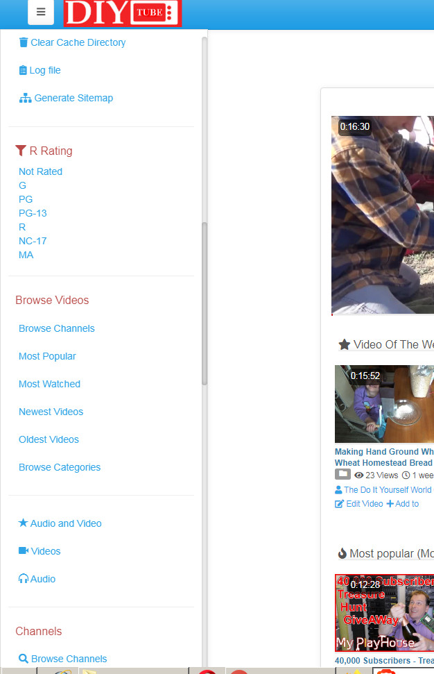 There is no way to browse Articles · Issue #6188 · WWBN/AVideo · GitHub