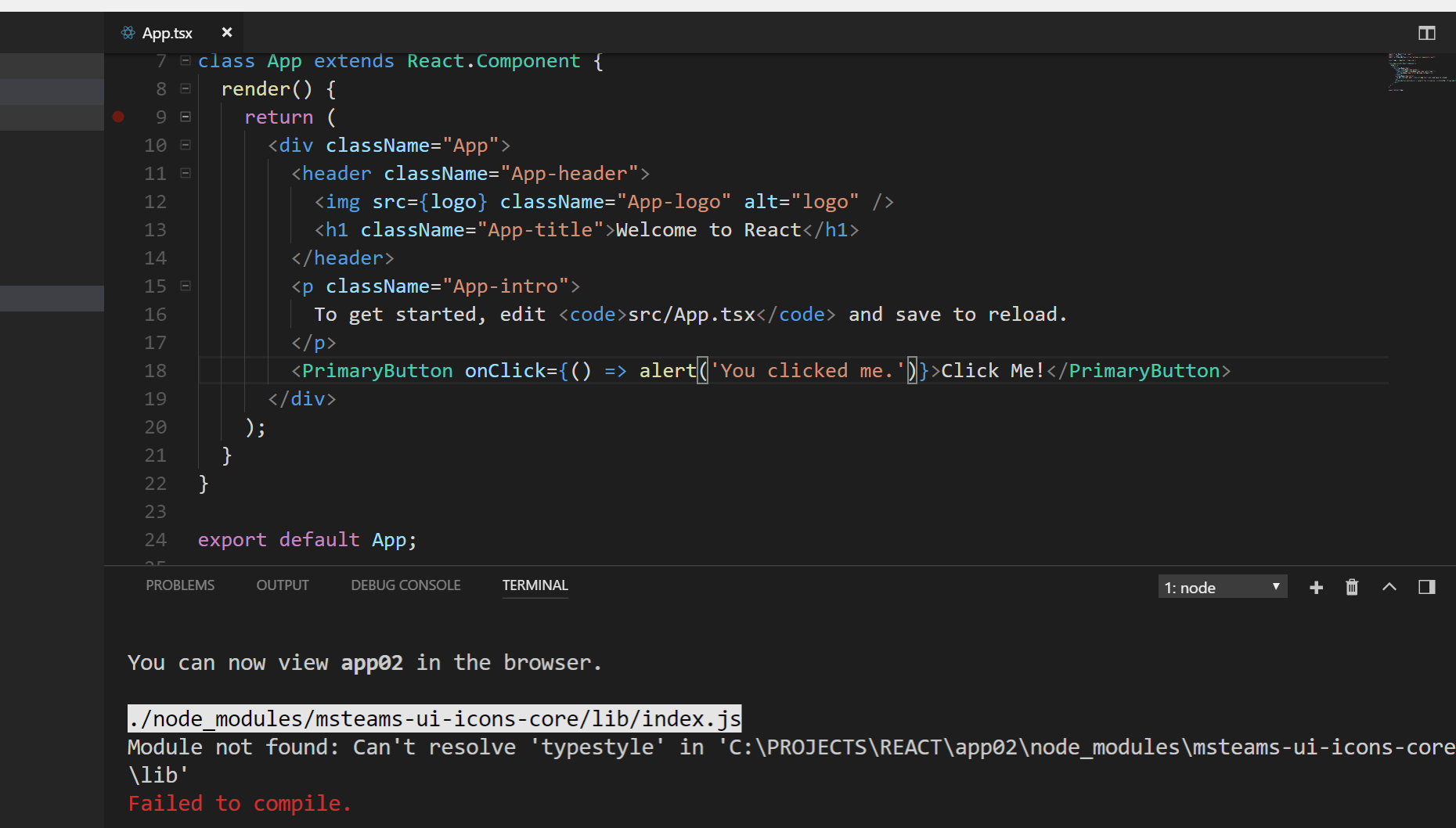 Icons module not found · Issue #139 · OfficeDev/msteams-ui-components ...