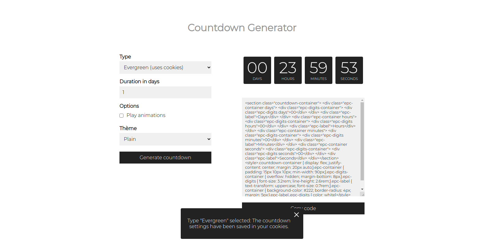 GitHub - edouardproust/countdown-generator: Countdowns generator tool ...