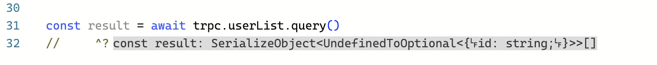 feat: simplify serialized types · Issue #4278 · trpc/trpc · GitHub feat: simplify serialized types · Issue #4278 · trpc/trpc · GitHub