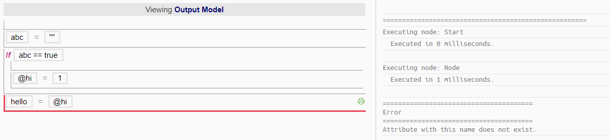 Conditional statements should check if "=" is used instead of "==" or "===" and throw an error ...