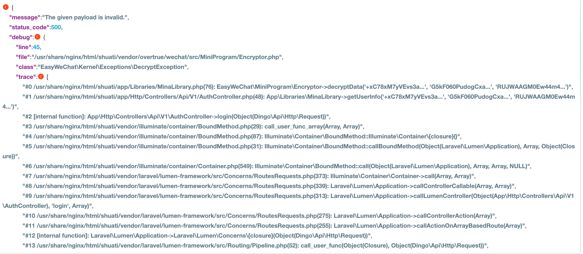 小程序获取用户手机要点击两次获取按钮才能获取到用户电话号码 · Issue #1293 · w7corp/easywechat · GitHub