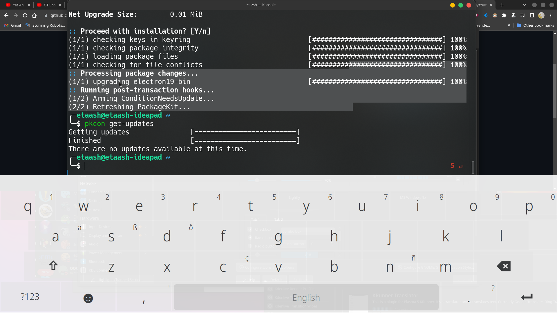 system theme not being followed on kde plasma desktop 5.25.2 [2.3.0 ...