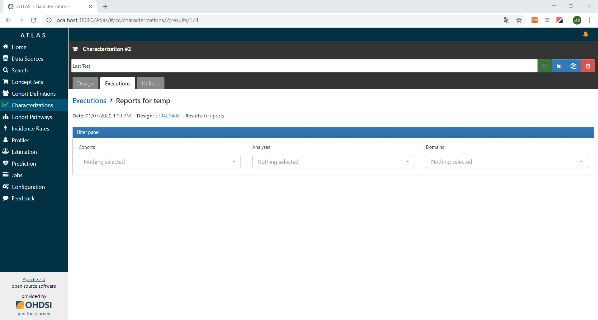 Atlas Characterization can't view result ORACLE · Issue #1406 · OHDSI/WebAPI · GitHub