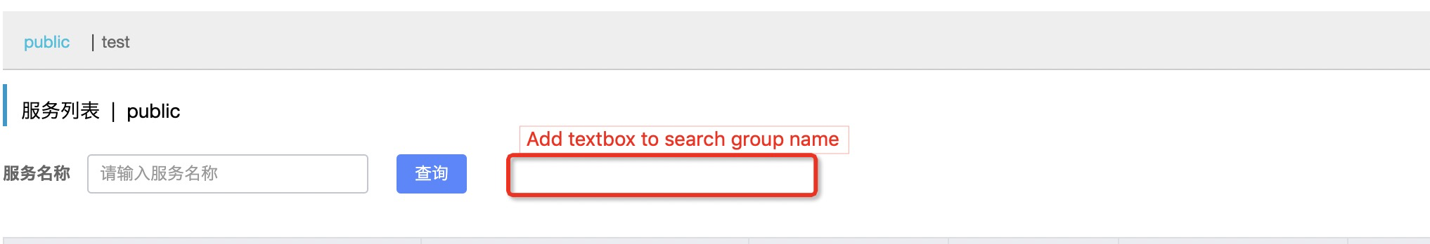 Search service with group name · Issue #1541 · alibaba/nacos · GitHub