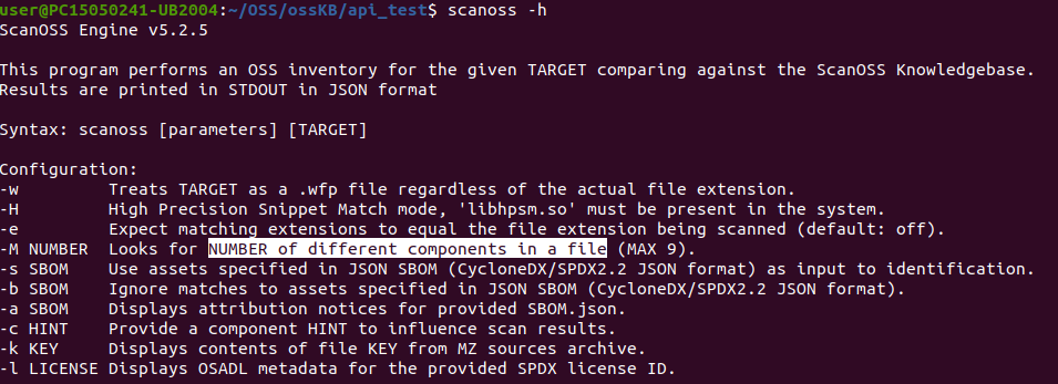 How can we specify the matched NUMBER of different components in a file ...