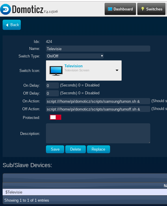 Master device change not sent to websocket · Issue #3768 · domoticz/domoticz · GitHub