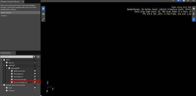 [Directional Light component]Flicker light might occur throughout the scene when clicking the ...