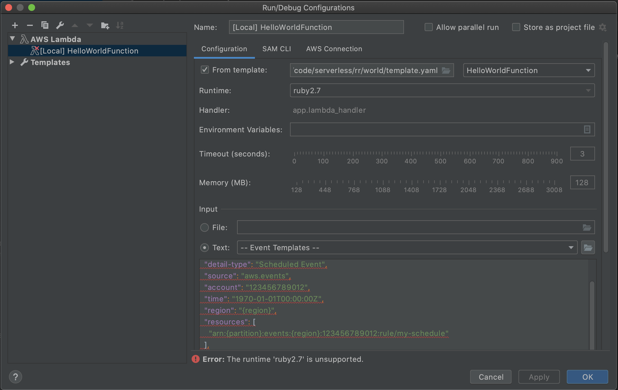 Ruby 2.7 support · Issue #1952 · aws/aws-toolkit-jetbrains · GitHub