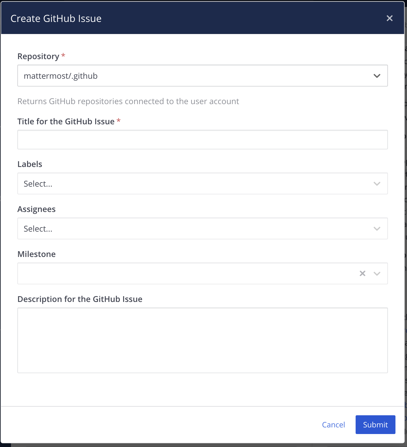 Add Slash command for creating a new Github Issue · Issue #617 · mattermost/mattermost-plugin ...