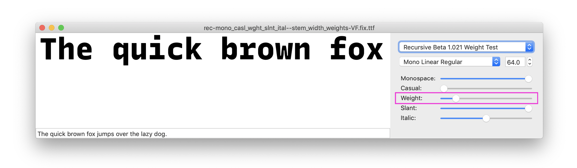 AVAR fails in browsers on macOS if non-registered axes are in font (Mojave & Catalina) · Issue ...