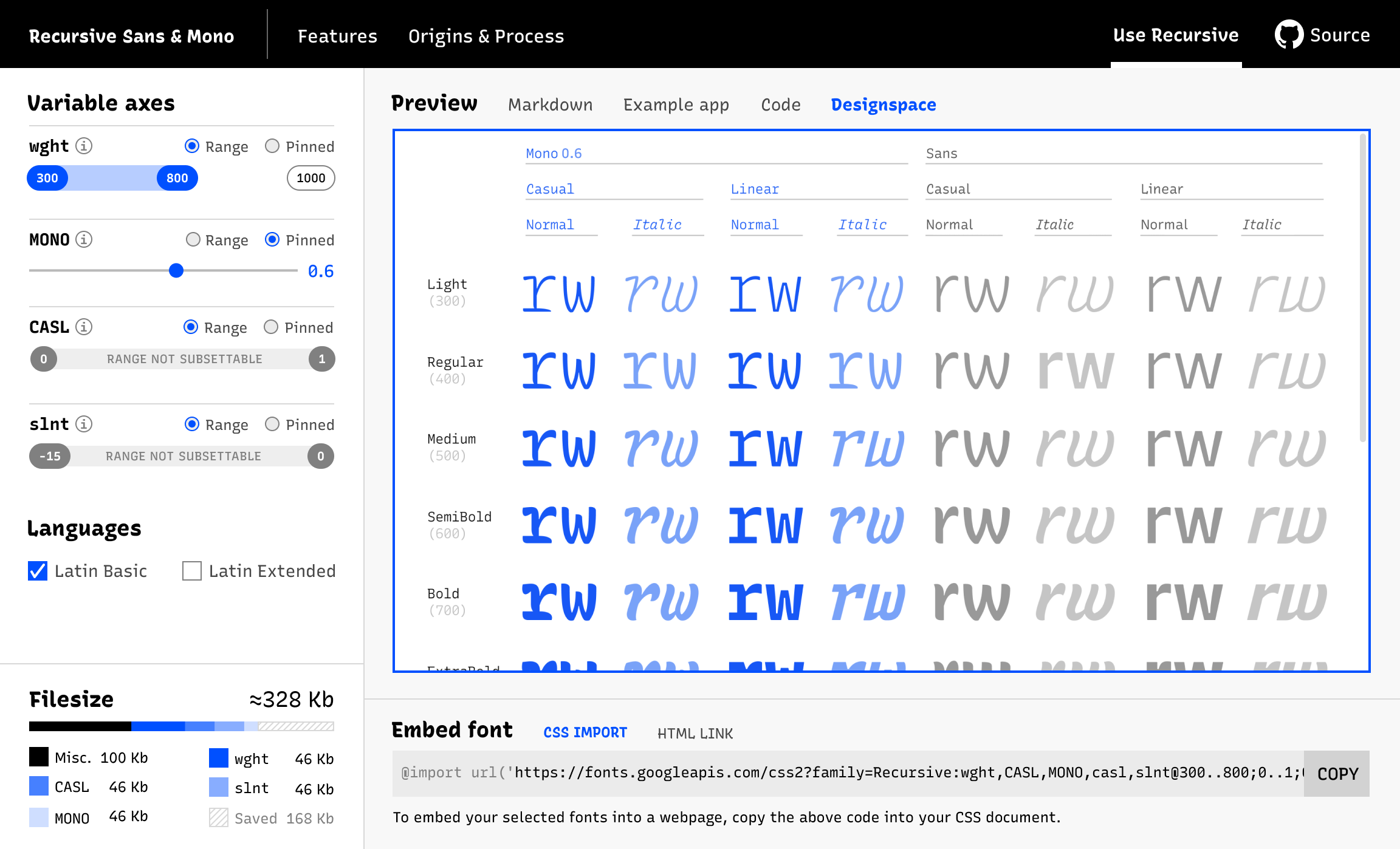 Design for advanced GF API config · Issue #33 · arrowtype/recursive-minisite · GitHub
