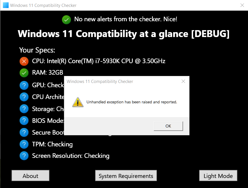 V2.3 does hang during DirectX WWDDM2 check on my W10 21H1 PC · Issue ...
