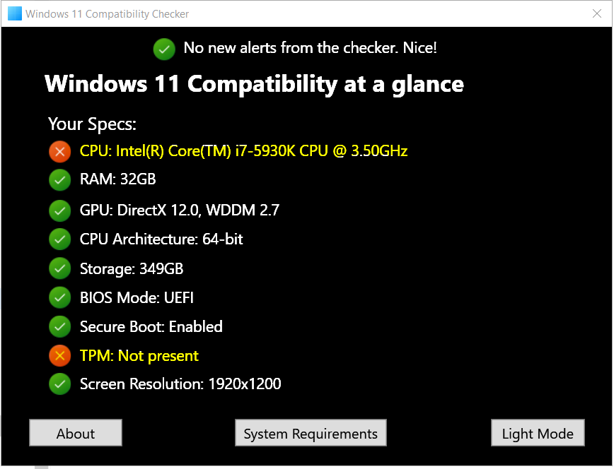 Windows compatibility checker crash · Issue #13 · orangegrouptech ...