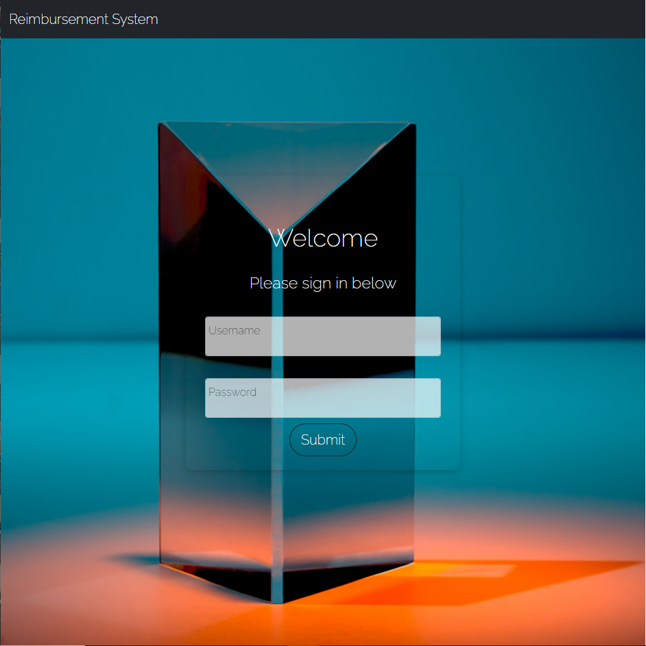 GitHub - CSchink/reimbursement_system: Reimbursement System for Revature