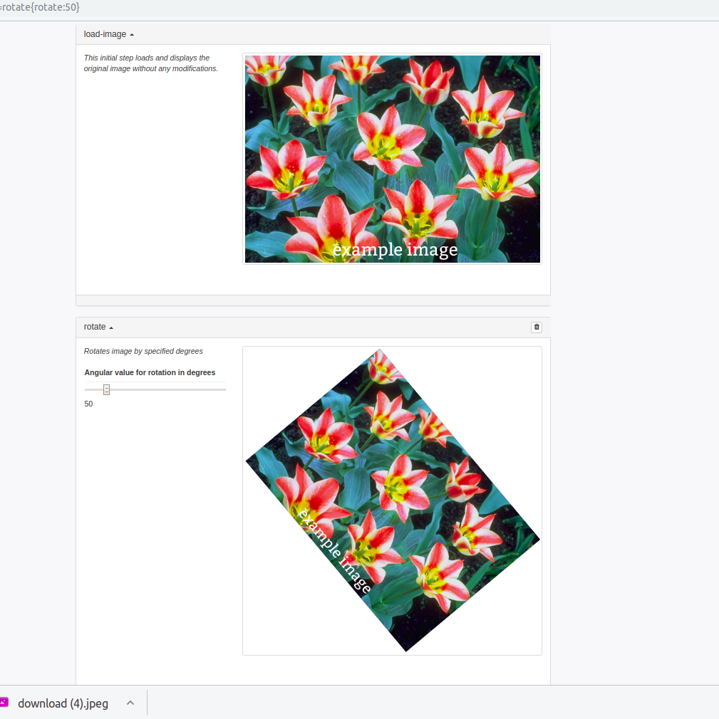 Rotate module not functioning correctly · Issue #1137 · publiclab/image-sequencer · GitHub