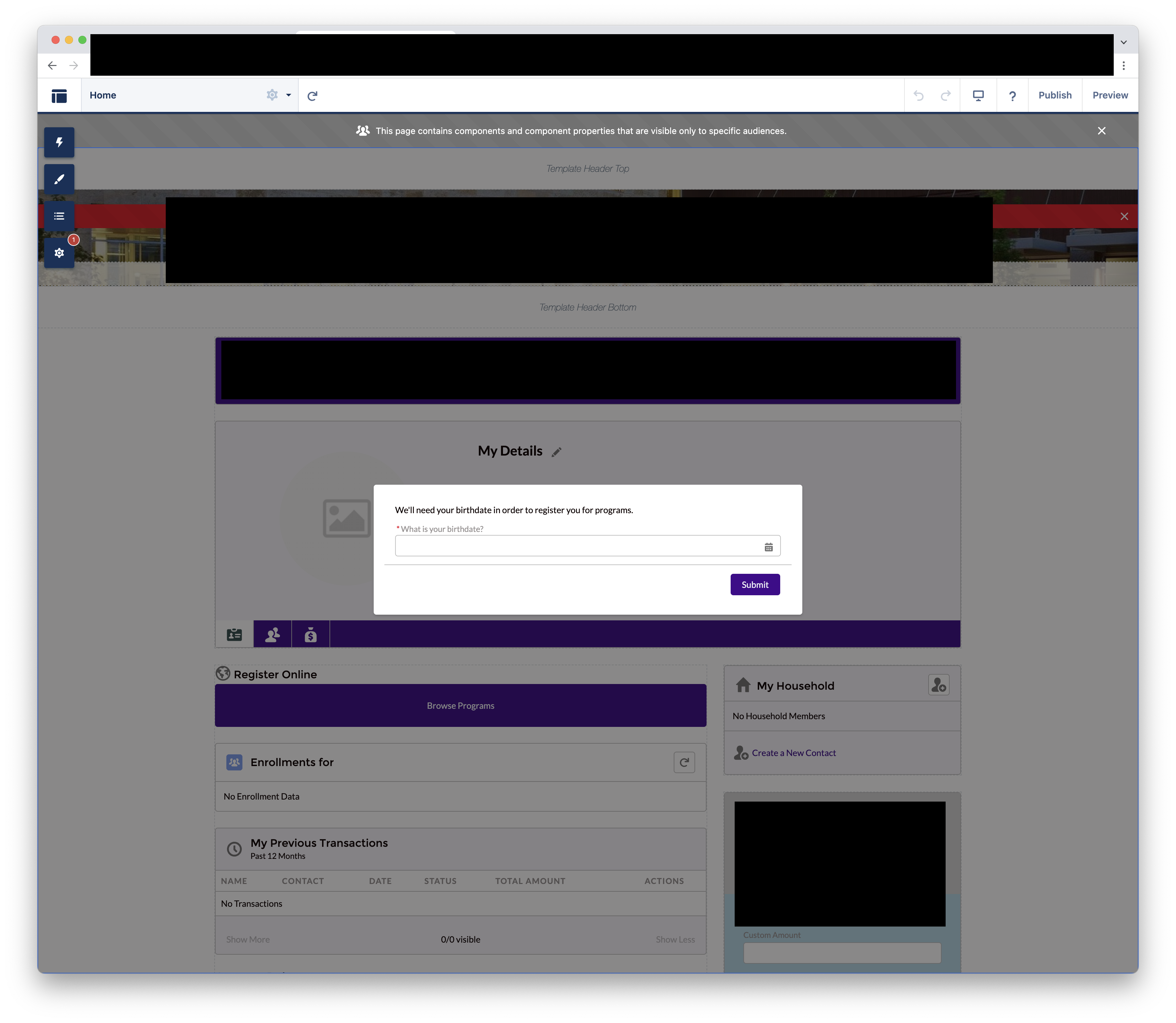 Unable to edit Experience Cloud Page when "Hide Modal Close Button" is enabled · Issue #3 ...