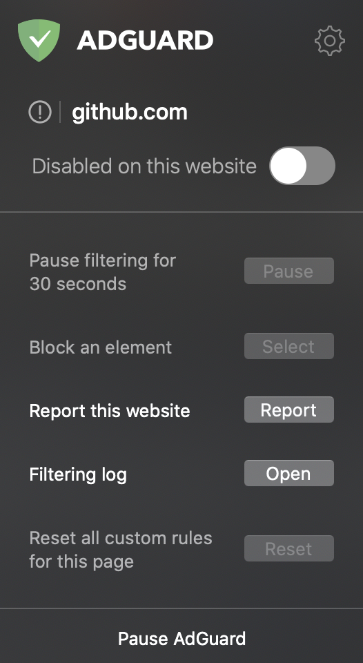 Multiple functions of Safari Assistant widget don't work · Issue #815 · AdguardTeam ...