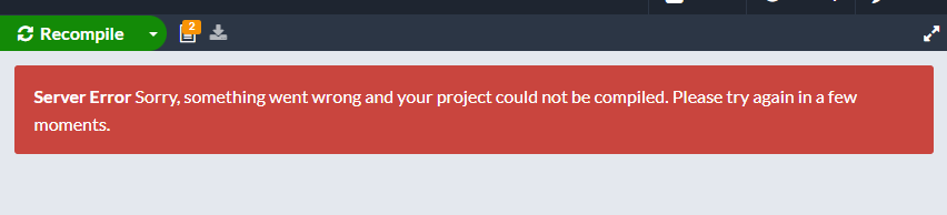 Large project compiles after giving an error · Issue #1017 · overleaf/overleaf · GitHub