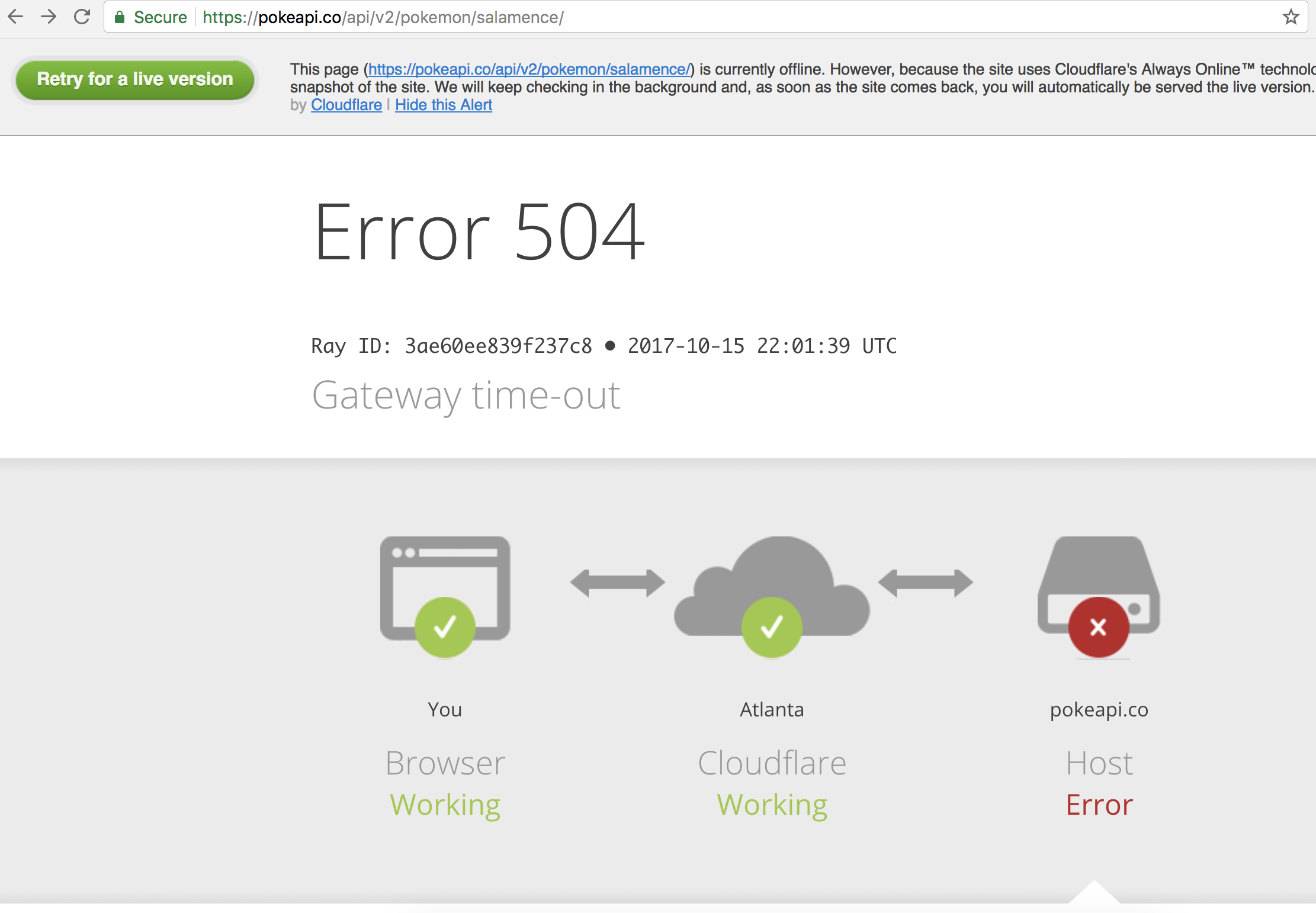 Requests to the V2 API time out sometimes · Issue #308 · PokeAPI/pokeapi · GitHub