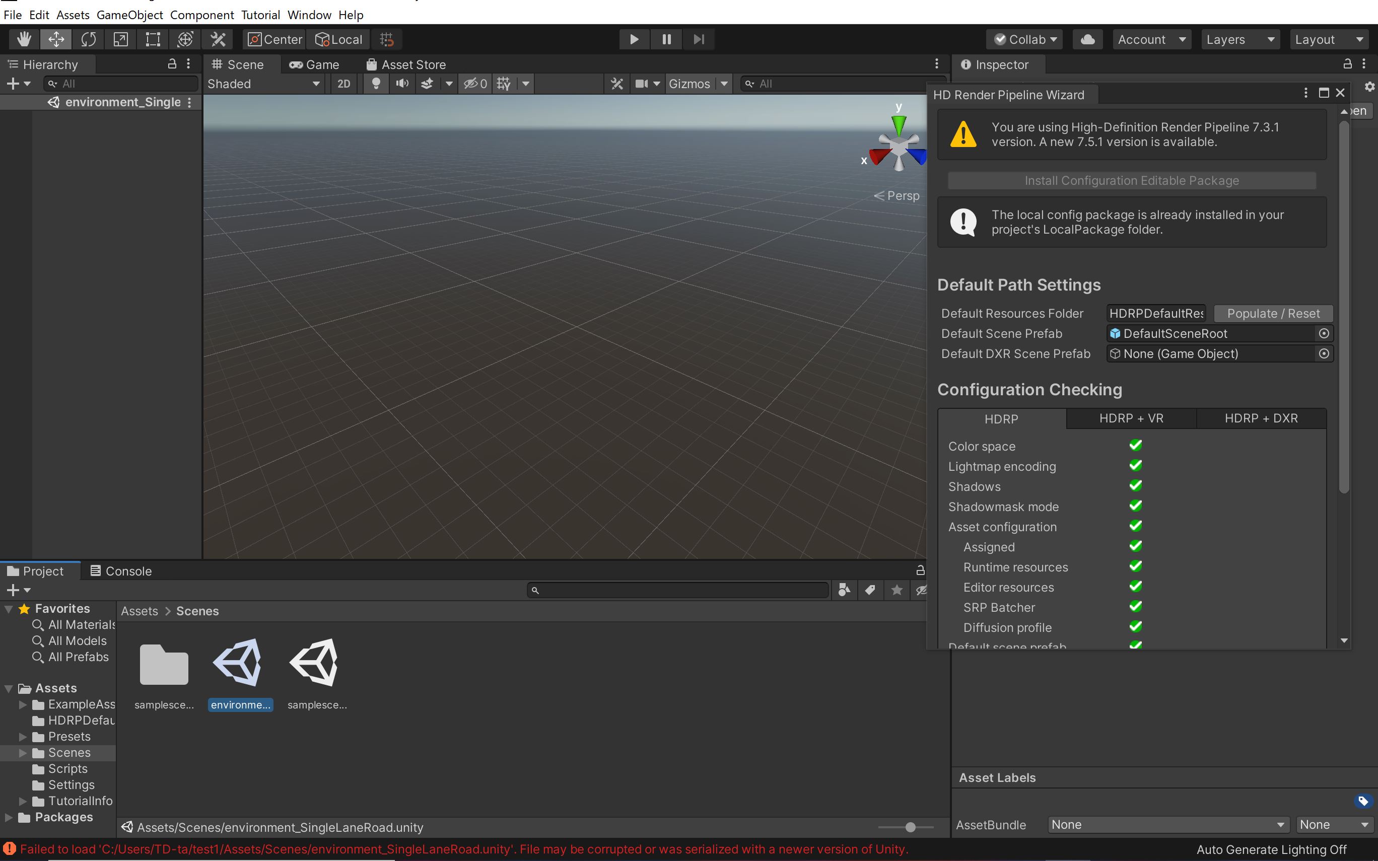 I can't open map data with unity · Issue #1037 · lgsvl/simulator · GitHub