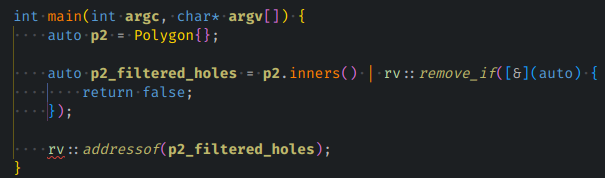 Range v3 ranges::views::addressof breaks code highlighting · Issue #9870 · microsoft/vscode ...